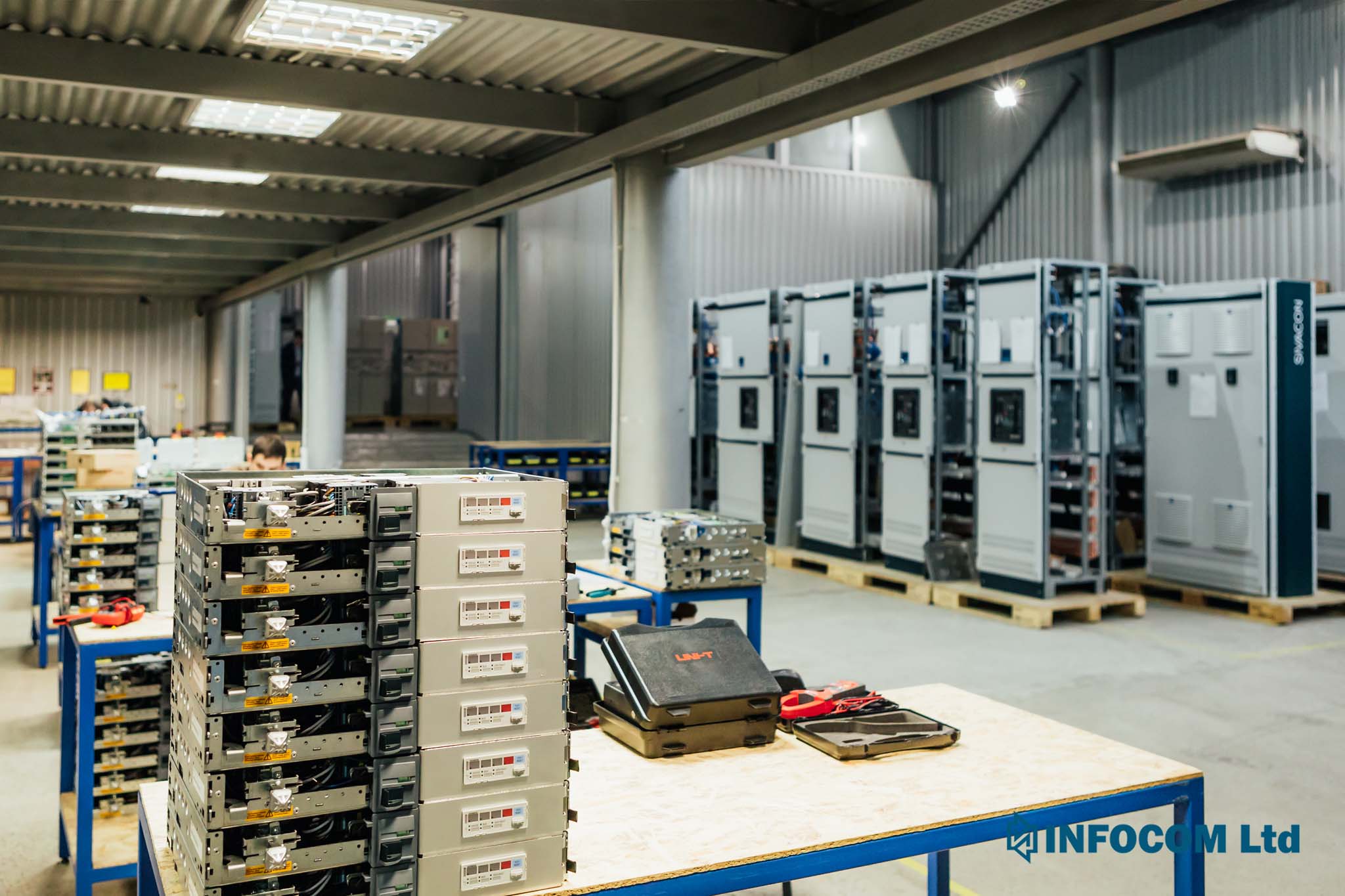Power supply system for industrial enterprises - INFOCOM Ltd