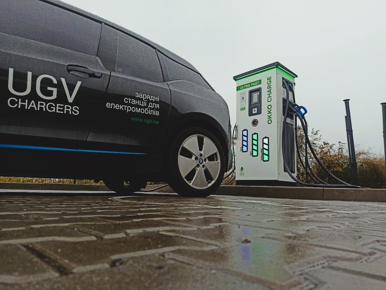 Stations for electric vehicles in Ukraine - INFOCOM Ltd